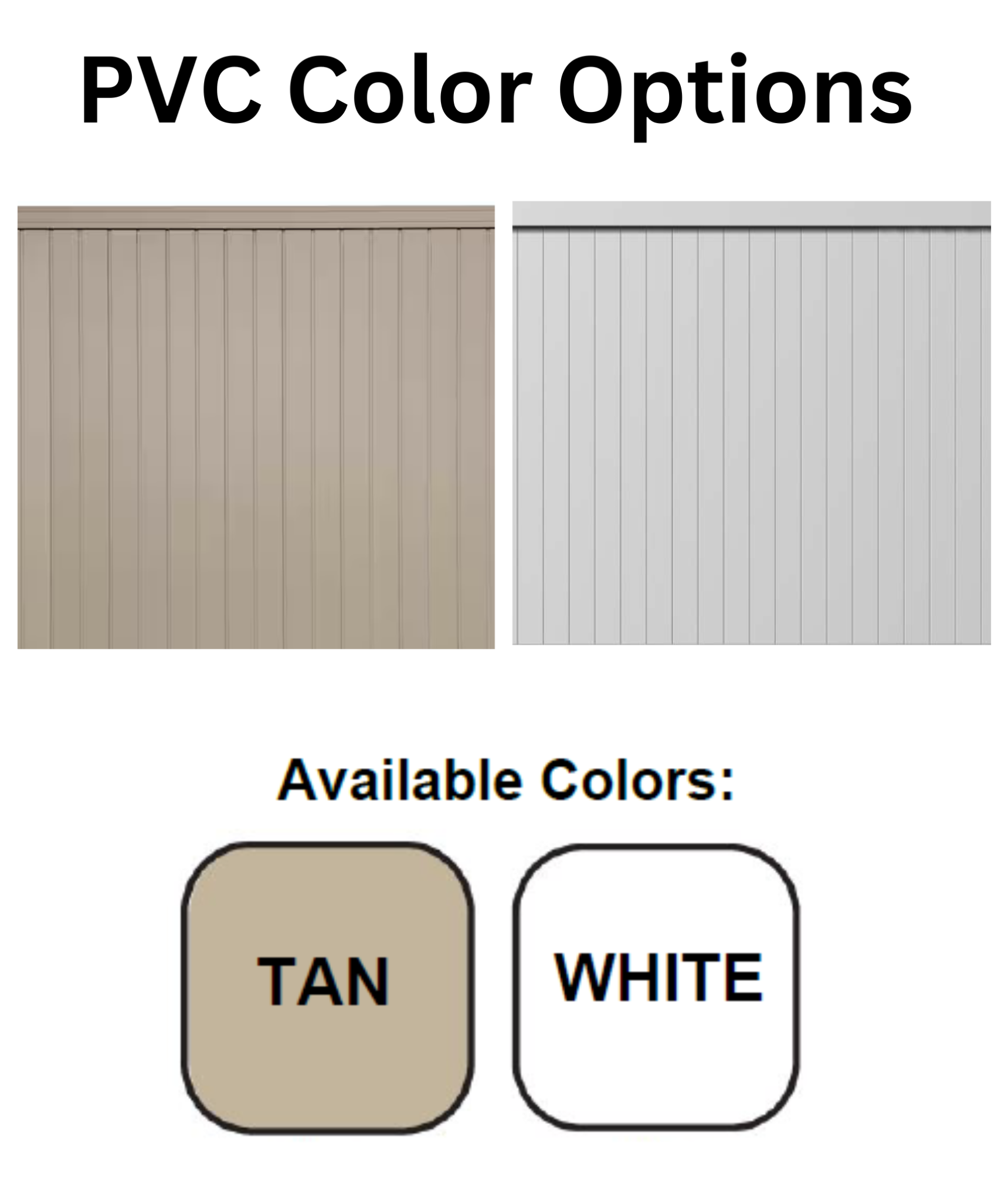 Vinyl Full Privacy - Global Fence and Supply