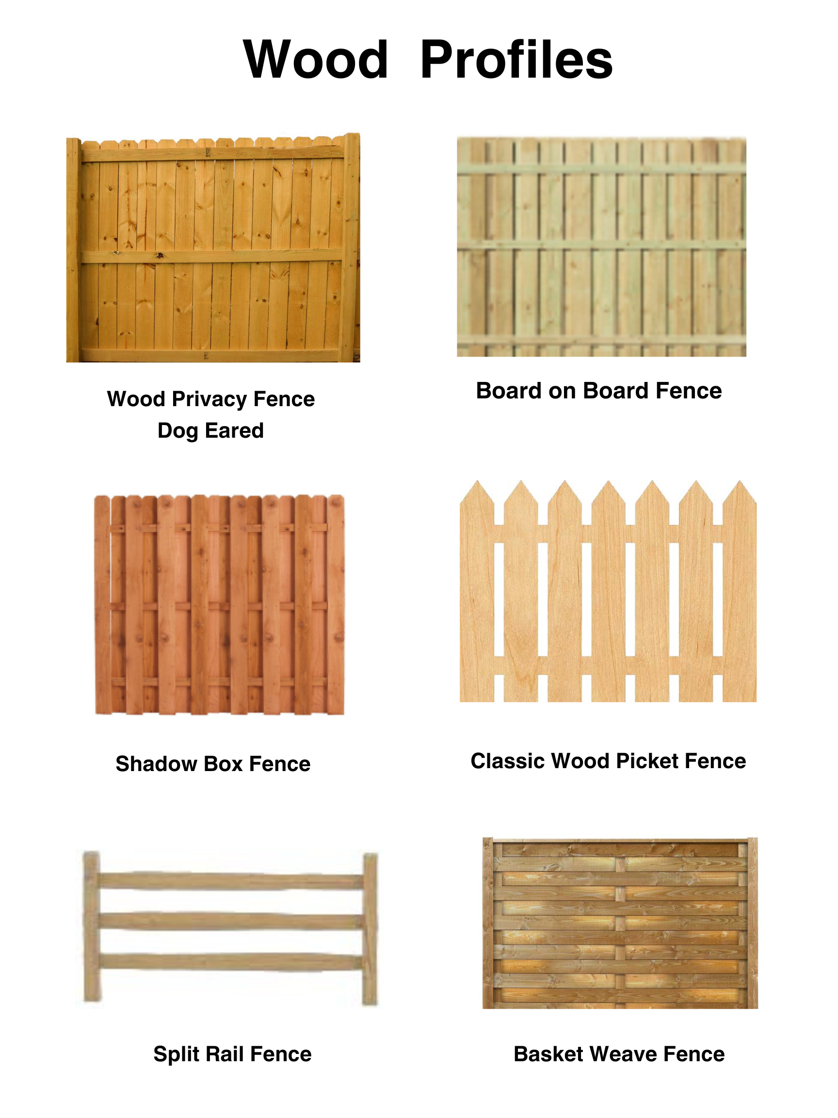 Wood Fence - Global Fence and Supply